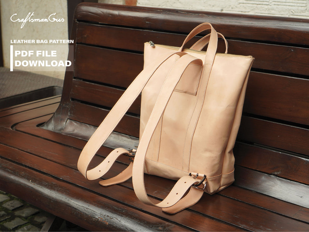 Half & Half Bag Pattern – Leather Bag Pattern