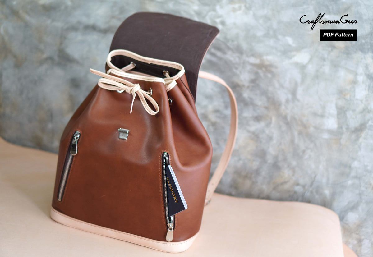Backpack Pattern – Leather Bag Pattern