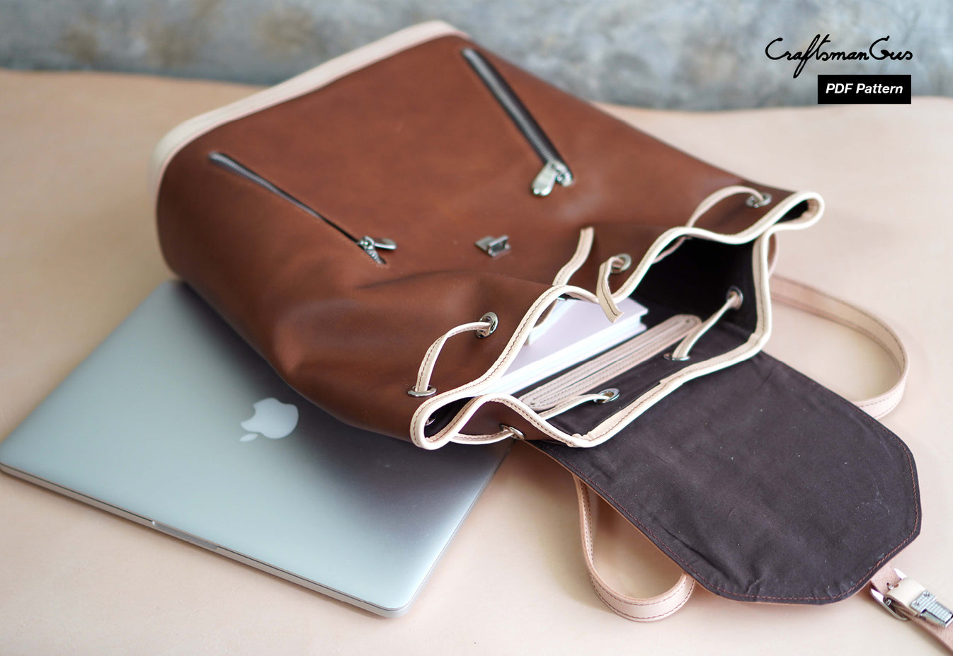 Backpack Pattern – Leather Bag Pattern