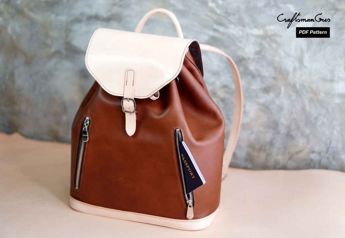 Backpack Pattern – Leather Bag Pattern