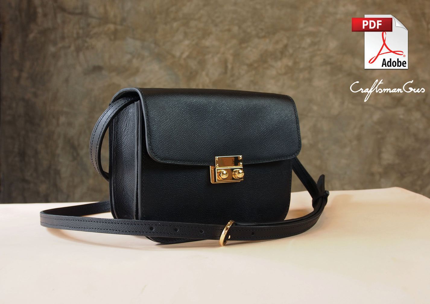 Leather Boxy Bag Pattern – Leather Bag Pattern