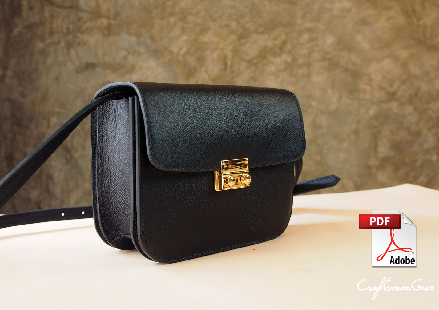 Leather Boxy Bag Pattern – Leather Bag Pattern