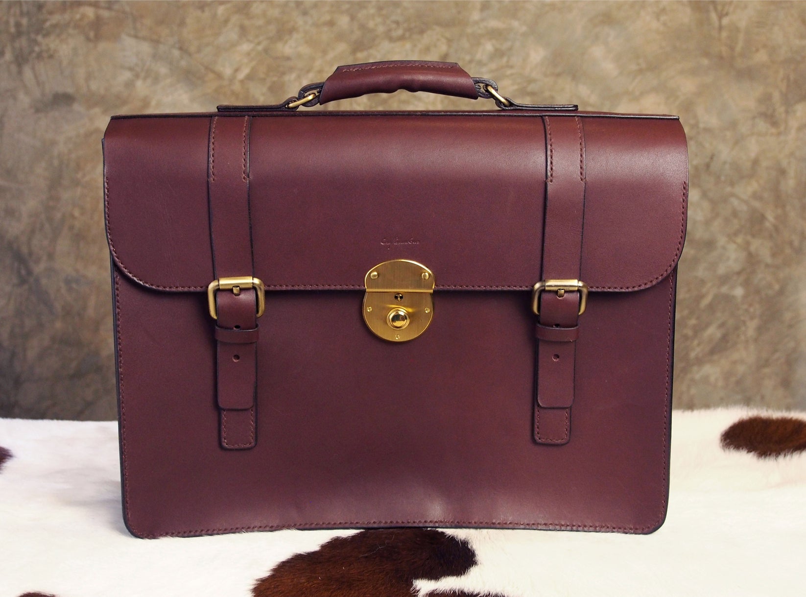 Triple Deck Briefcase Pattern – Leather Bag Pattern