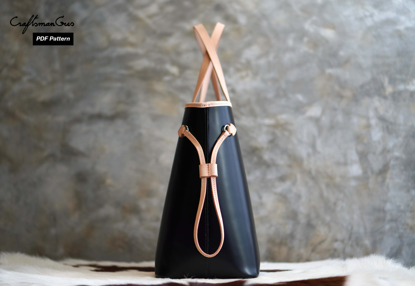 Day Tote Pattern – Leather Bag Pattern