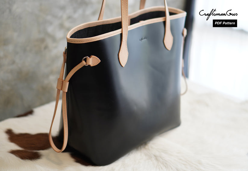 Day Tote Pattern – Leather Bag Pattern