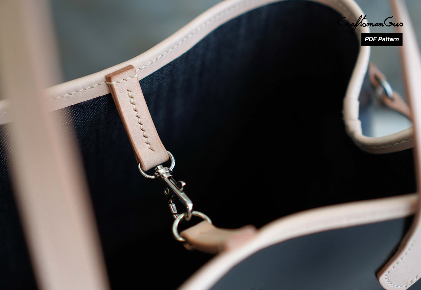 Day Tote Pattern – Leather Bag Pattern