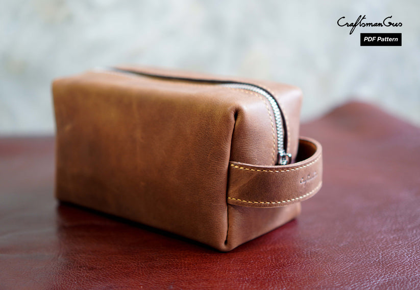 Dopp Kit Pattern – Leather Bag Pattern