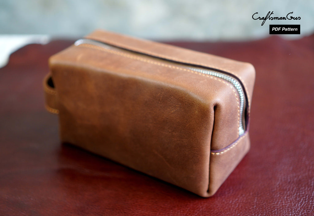 Dopp Kit Pattern – Leather Bag Pattern