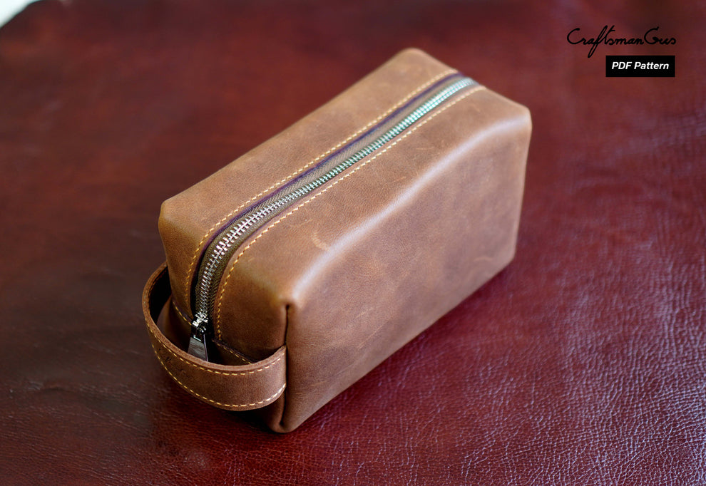 Dopp Kit Pattern – Leather Bag Pattern
