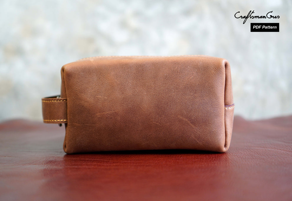 Dopp Kit Pattern – Leather Bag Pattern