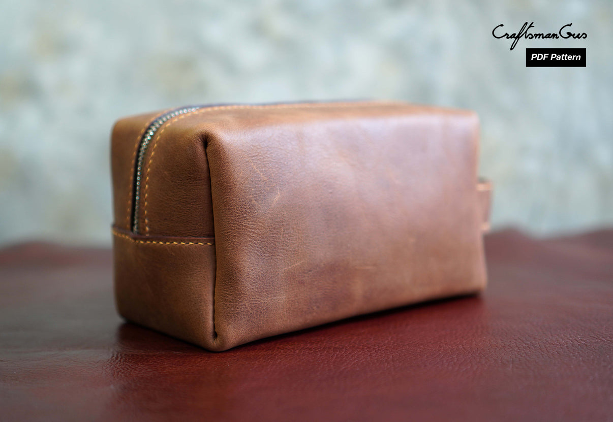 Dopp Kit Pattern – Leather Bag Pattern