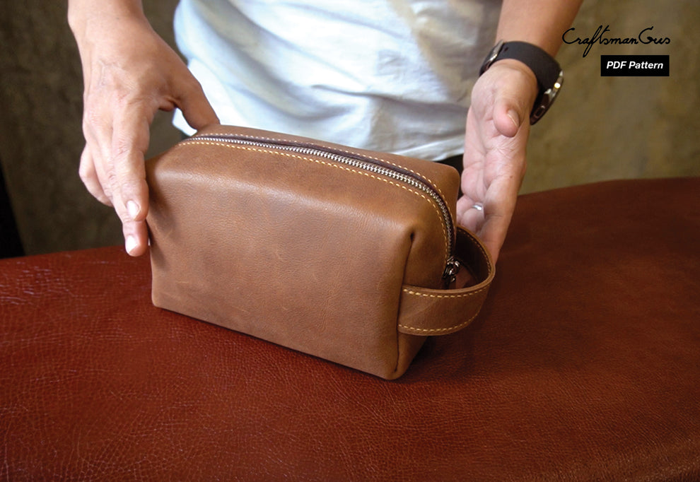 Dopp Kit Pattern – Leather Bag Pattern