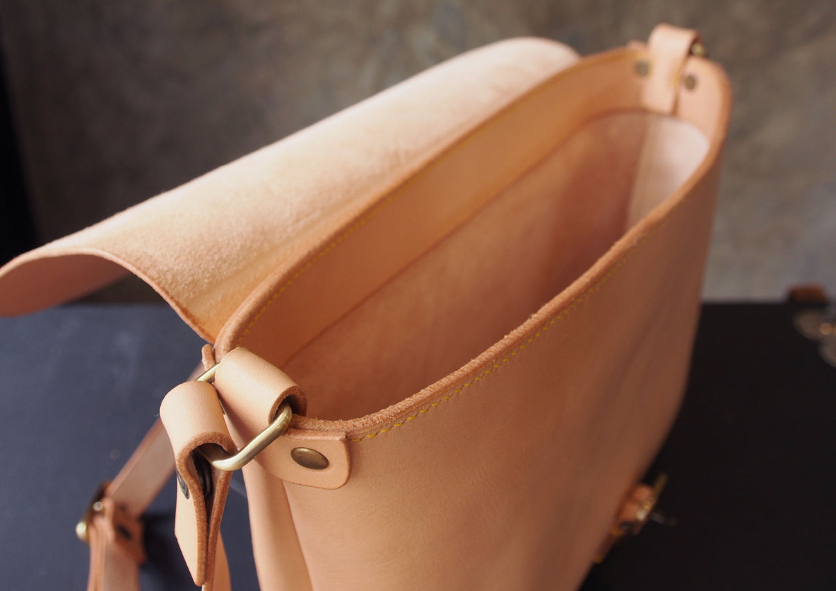 Small Messenger Bag Pattern – Leather Bag Pattern