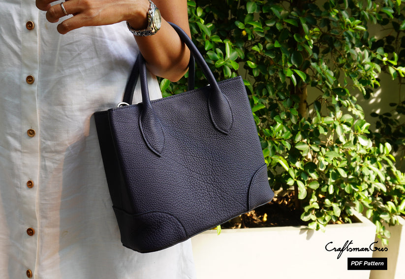 Si’s Handbag Pattern – Leather Bag Pattern
