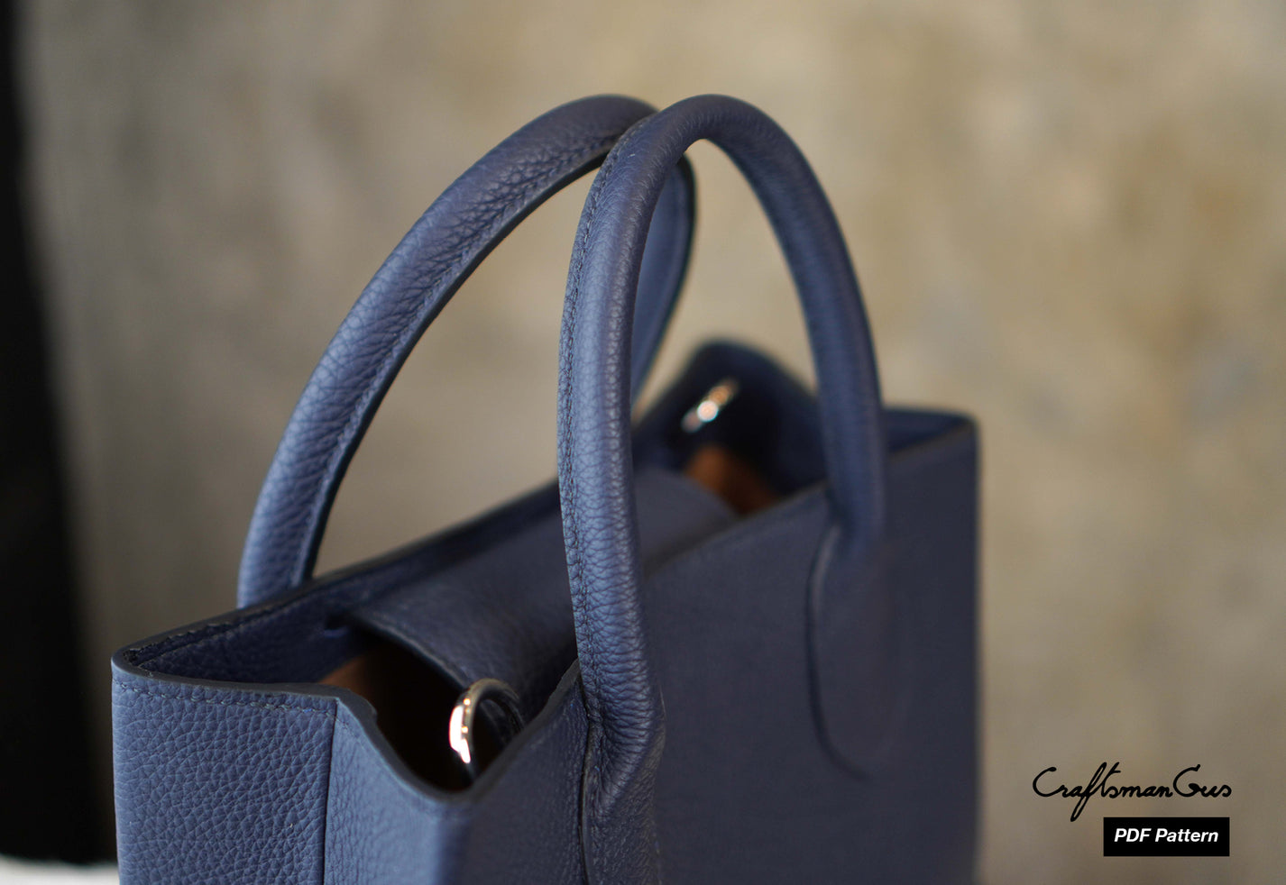 Si’s Handbag Pattern – Leather Bag Pattern