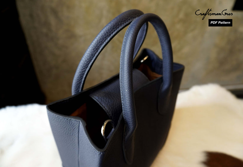 Si’s Handbag Pattern – Leather Bag Pattern