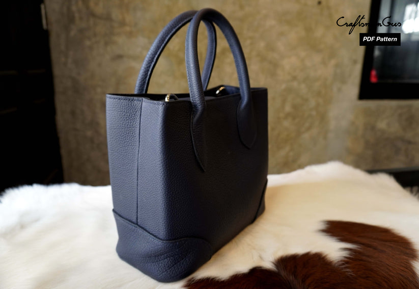 Si’s Handbag Pattern – Leather Bag Pattern